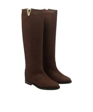 VIA ROMA 15 Round-toe Boots