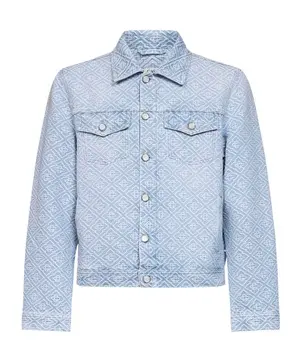 Casablanca Long-sleeve Denim Jacket - Lightblue