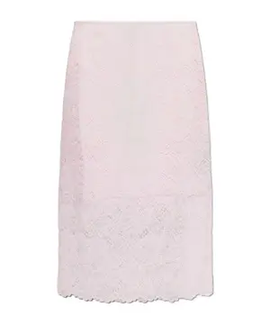 ROTATE BY BIRGER CHRISTENSEN Patterned Midi Skirt