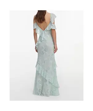 SELF-PORTRAIT Ruffled Dress