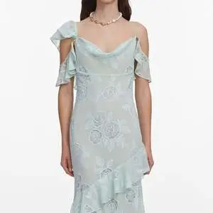 SELF-PORTRAIT Ruffled Dress
