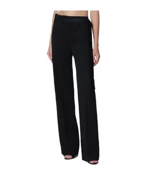 Attico Tuxedo Trousers - Black