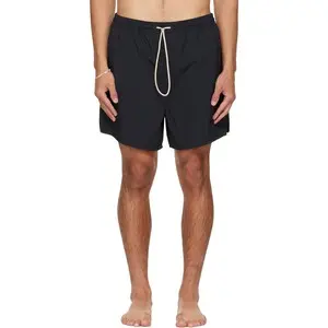 Fear Of God Drawstring Swim Trunks - Black