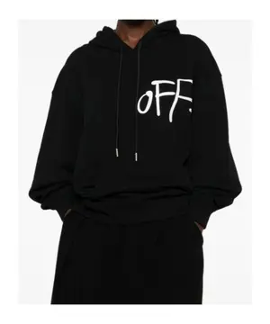 Off-White Logo-print Drawstring Hoodie