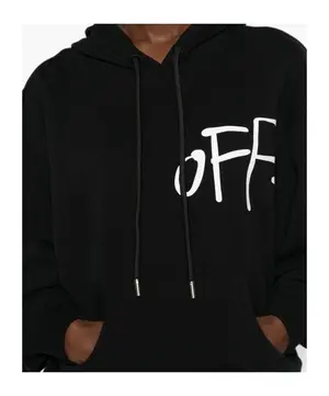 Off-White Logo-print Drawstring Hoodie