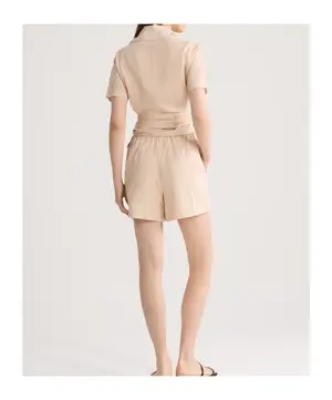 PATOU Knotted Beach Shirt - Nude