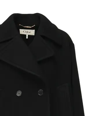 Chloé Long Sleeve Short Coat