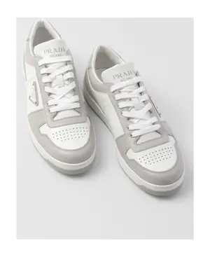 Prada Downtown Leather Sneakers
