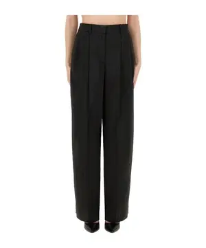 Michael Kors Pleated Trousers - Black