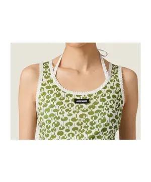 Miu Miu Cotton Tank Top