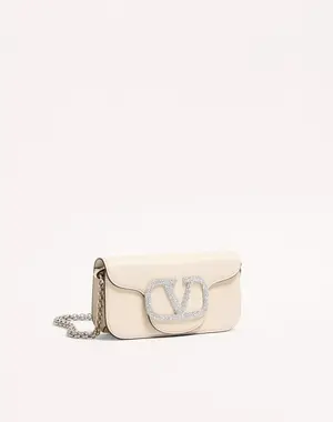 Valentino Garavani Locò Small Shoulder Bag - Ivory