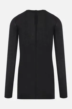 Rick Owens Concordians Rib Jersey Ls T-shirt