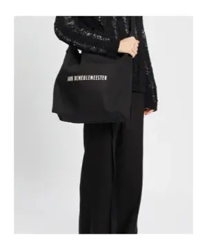 ANN DEMEULEMEESTER Logo Shoulder Bag