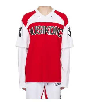 KUSIKOHC Baseball Long-sleeve T-shirt - Red