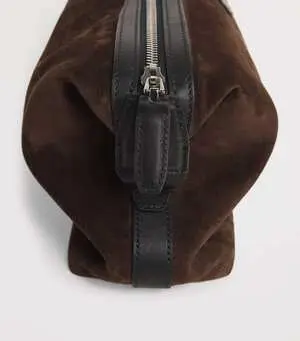 Brioni Cotton Canvas Via Veneto Pouch - Nude