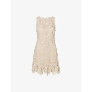 MALINA Miranda Sleeveless Lace Mini Dress