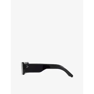 Rick Owens Gethshades Rectangular-frame Acetate Sunglasses