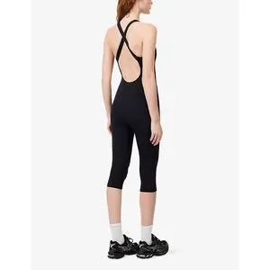 Bo+tee Soft Active Capri Stretch-woven Jumpsuit