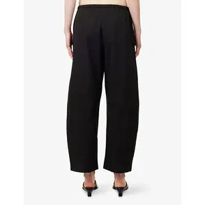 Dissh Scout Barrel-leg Cotton Trousers