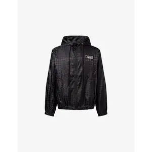 Amiri Ma Quad Nylon Windbreaker Jacket - Black