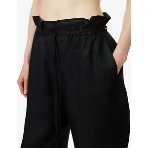Dissh Blaise Paperbag Linen Trousers