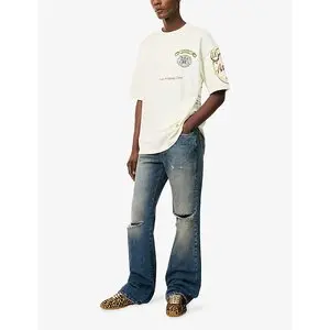Amiri Vista Skate Graphic Cotton-jersey T-shirt - Ivory