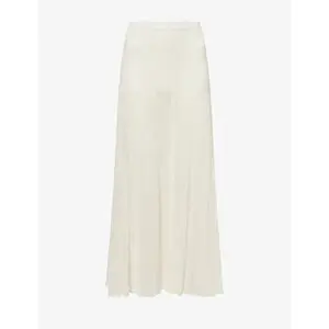 Dissh Delia Lace Cotton-blend Maxi Skirt
