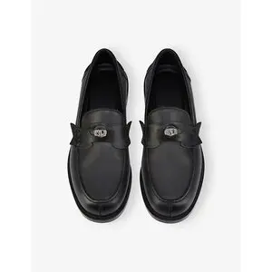 CHRISTIAN LOUBOUTIN Plato Leather Loafers