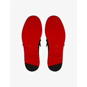 CHRISTIAN LOUBOUTIN Plato Leather Loafers