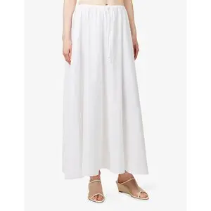 Dissh Ravello High-rise Cotton Midi Skirt