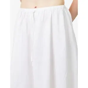 Dissh Ravello High-rise Cotton Midi Skirt
