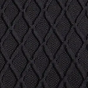 Balmain Geometric Knit Flared Mini Dress