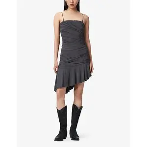ALLSAINTS Sophia Sleeveless Stretch-woven Mini Dress