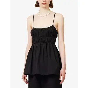 Dissh Zahara Ruched Cotton Top