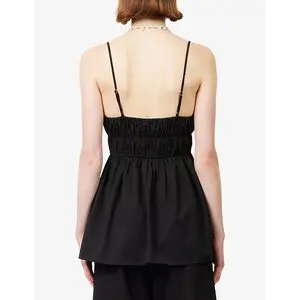 Dissh Zahara Ruched Cotton Top
