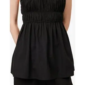 Dissh Zahara Ruched Cotton Top