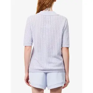 Varley Madelene Cotton-knit Shirt