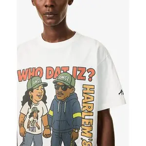 AWGE Airbrush Graphic-print Cotton-jersey T-shirt
