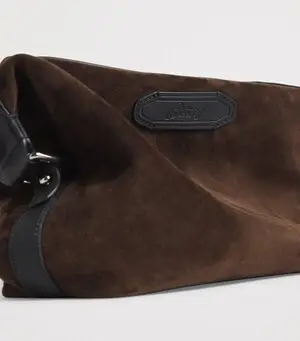 Brioni Cotton Canvas Via Veneto Pouch