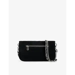 Zadig&Voltaire Rock Nano Mini Suede Western Clutch Bag