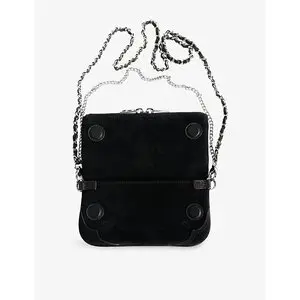 Zadig&Voltaire Rock Nano Mini Suede Western Clutch Bag