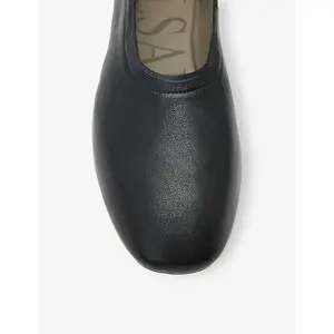 ALLSAINTS Hailee Leather Ballet Flats