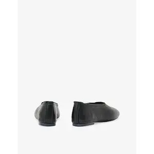 ALLSAINTS Hailee Leather Ballet Flats