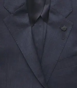 LARDINI Virgin Wool-blend Blazer