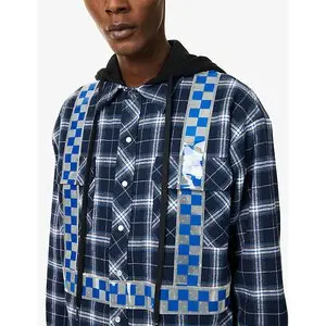 AWGE Workwear Flannel Check Cotton-blend Jacket