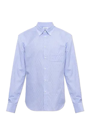 FERRAGAMO Shirt With Pocket - Blue