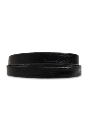 Our Legacy Leather Belt With A Vintage Effect