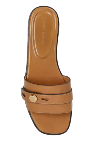 Tory Burch Romy' Leather Slides