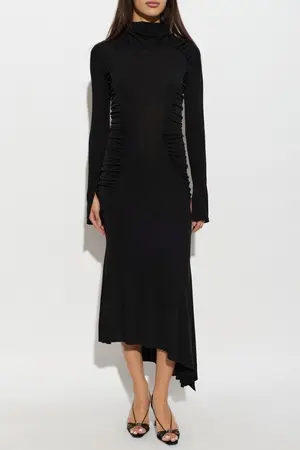 Victoria Beckham Asymmetric Dress With Draping