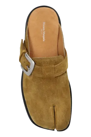 MAISON MARGIELA Suede Mules With ‘tabi’ Cutout